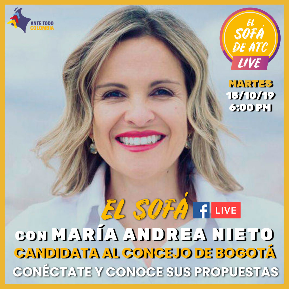 María Andrea Nieto - Ante Todo Colombia